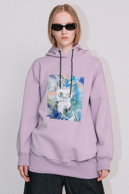 WAU PRINT HOODIE — aulaaila