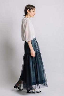 REVERSIBLE TULLE COMBINATION SKIRT — aulaaila