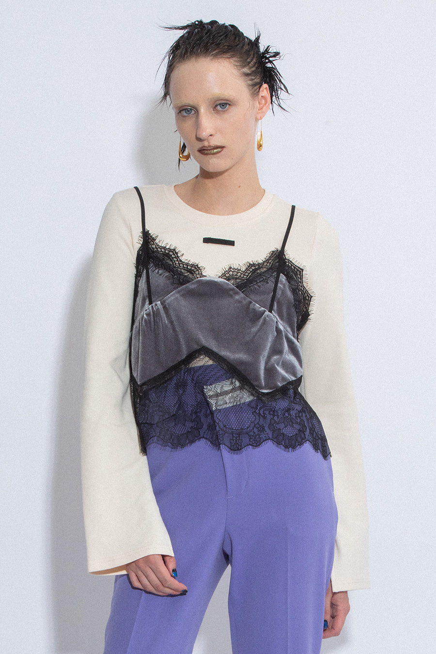 LAYERED CAMISOLE SET — aulaaila