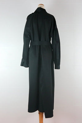HALF COMBINATION TRENCH COAT — aulaaila