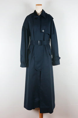 HALF COMBINATION TRENCH COAT — aulaaila