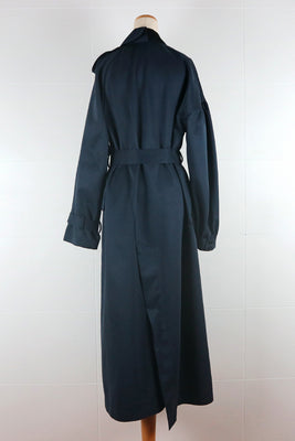 HALF COMBINATION TRENCH COAT — aulaaila